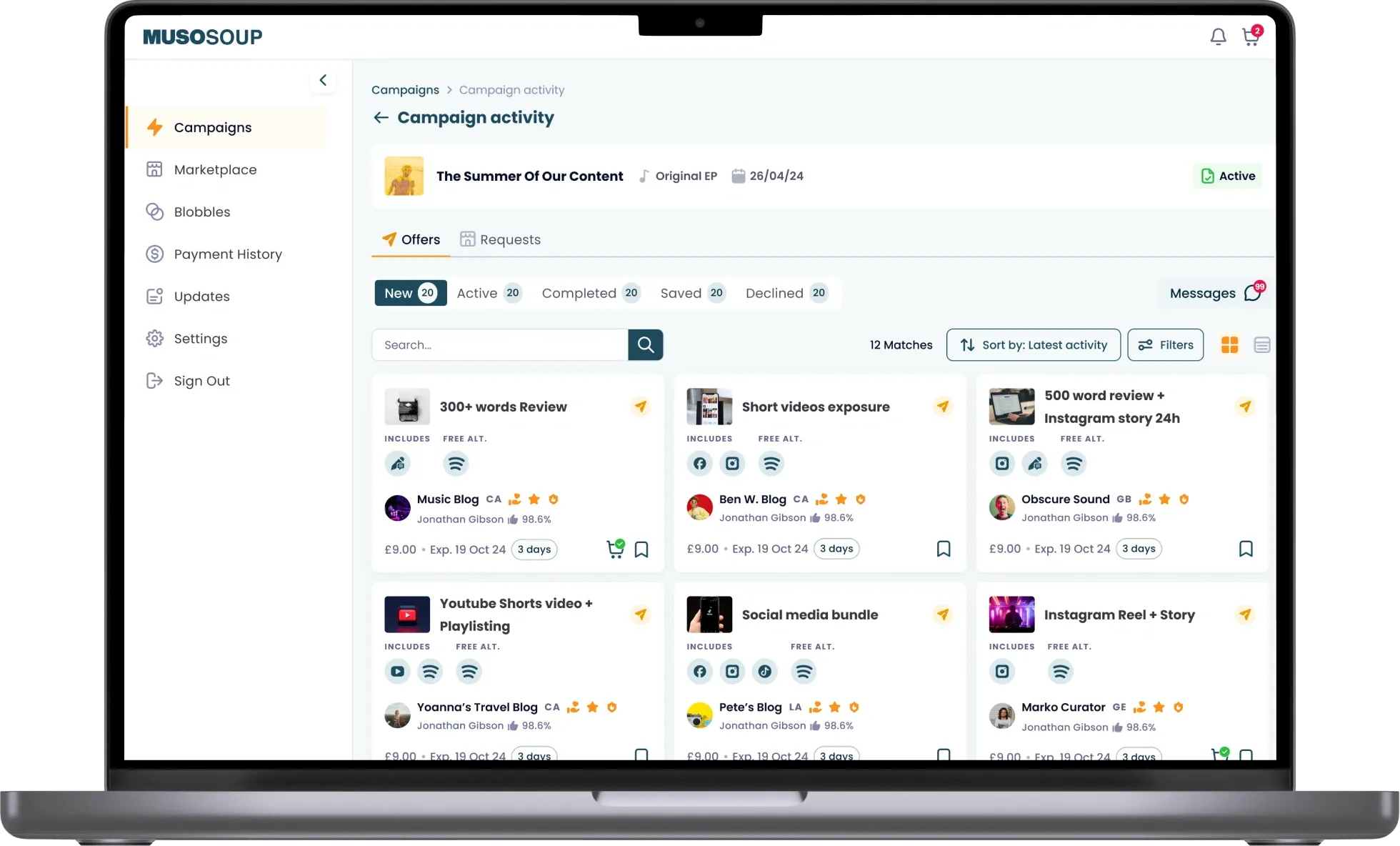 Musosoup: Your Music Promotion Partner | Musosoup